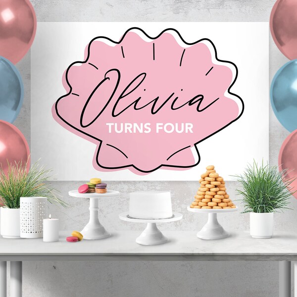 Mermaid Backdrop - Etsy