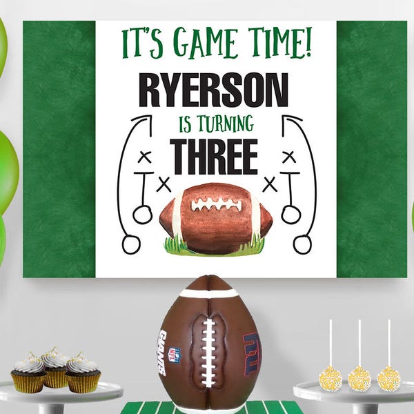 Nfl Party Theme - Etsy