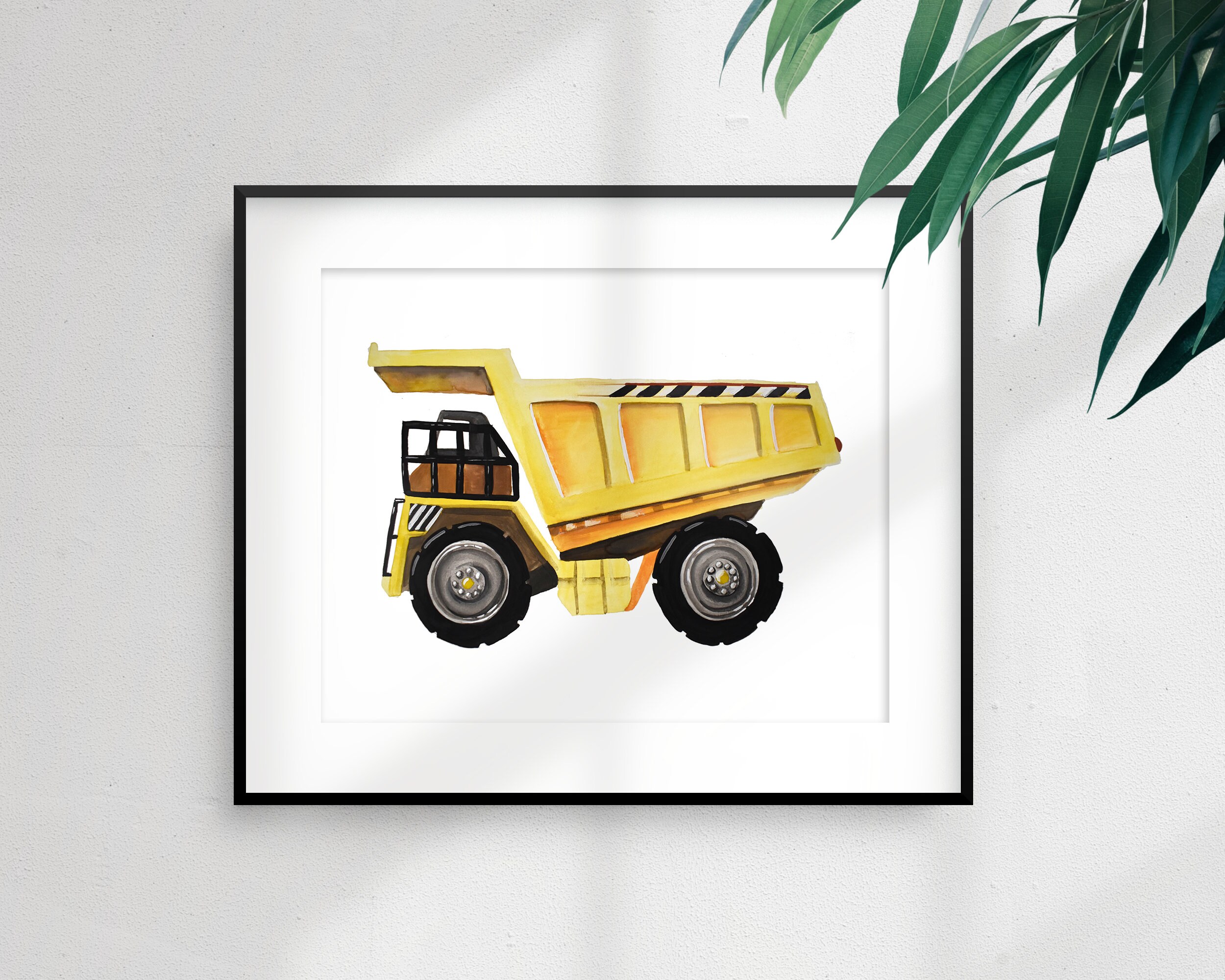 Printed Construction Prints Art Print Nursery Art | Etsy