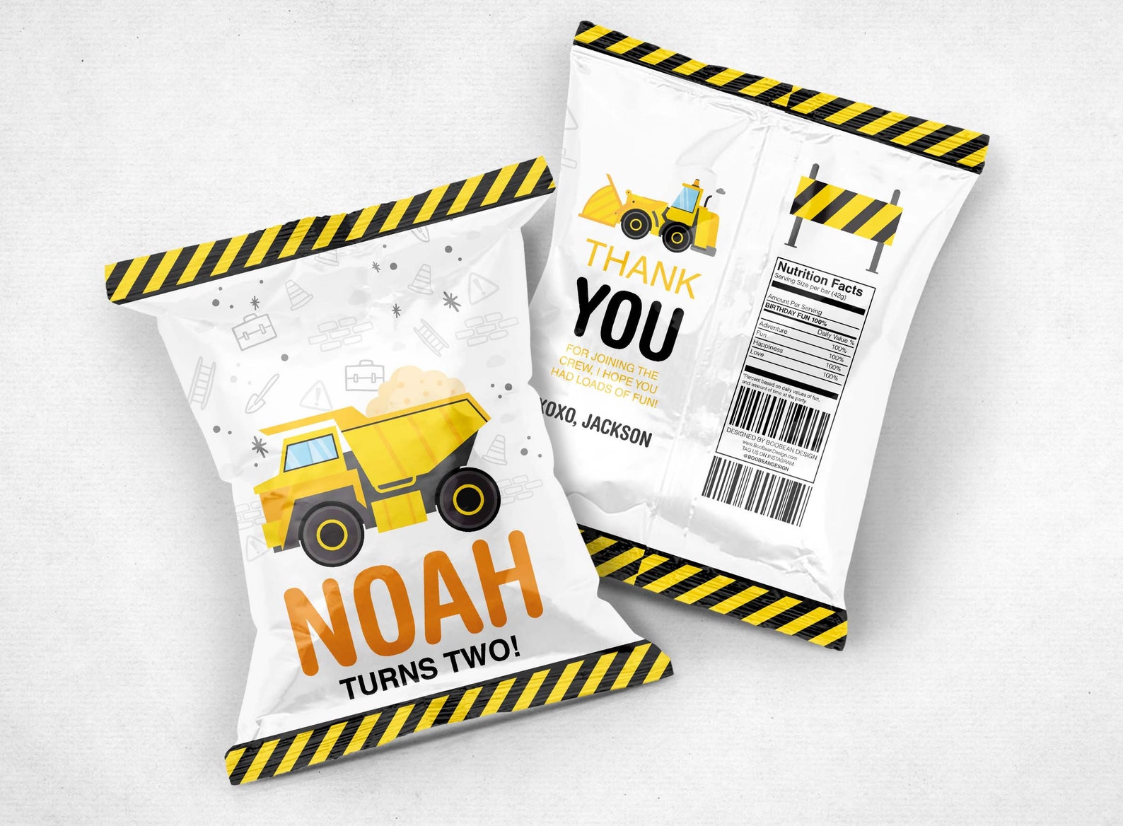 Construction Cake Topper Printable File Building Cake | Etsy