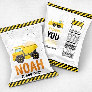 Construction Cake Topper, Printable File, Building Cake Toppers ...