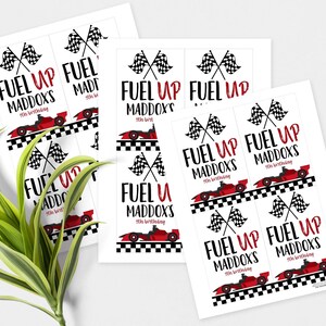 Race Car Drink Pouch, Racing Jammer Label, Race Car Party Decor, Racing ...