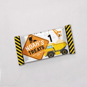 Construction Cake Topper, Printable File, Building Cake Toppers ...