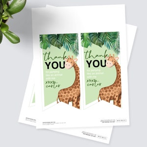Zoo Animals Favour Labels, Zoo Party, Zoo Favor Tag, Zoo Label, Party ...
