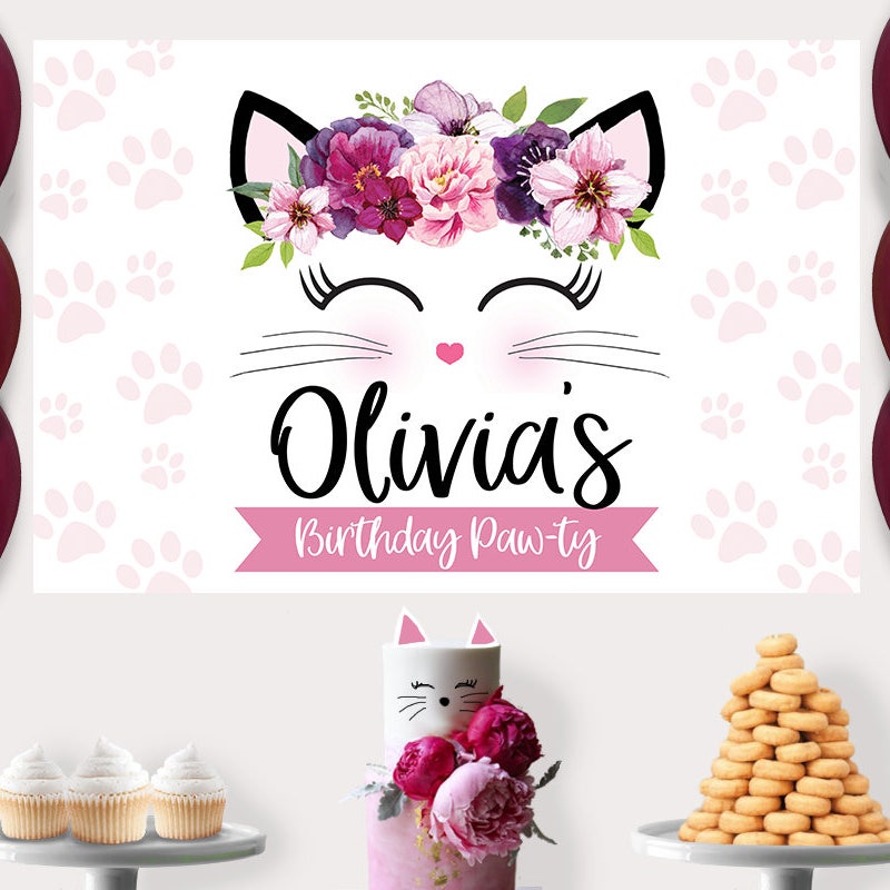 Hello Kittys Banner - Etsy