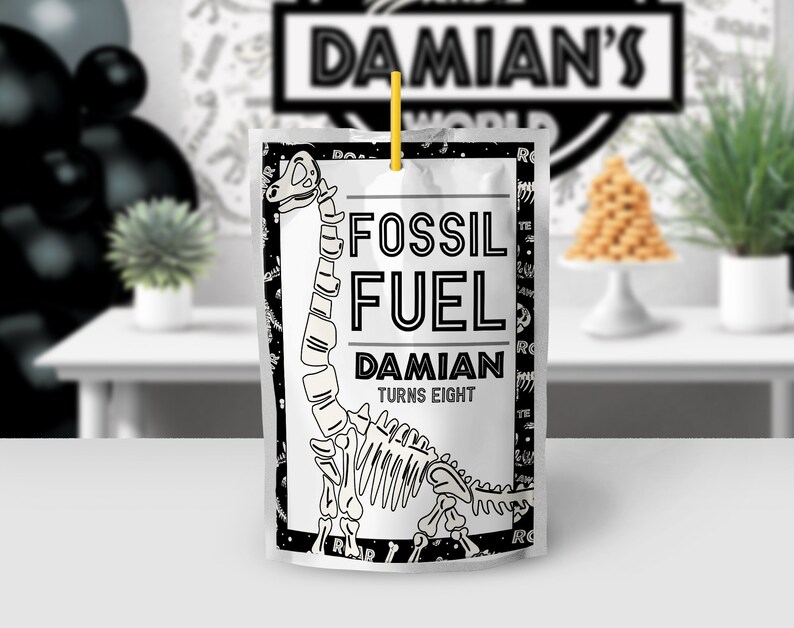 Dinosaur Bones Box Sticker Dinosaur Thank You Tag Boys - Etsy