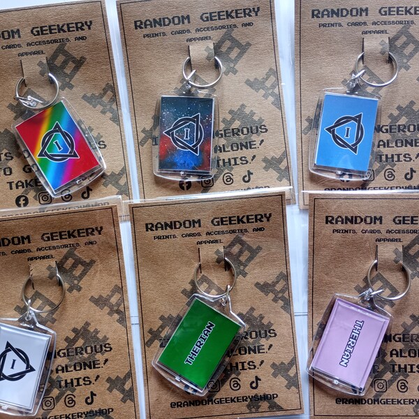 Therian Key Chains - Etsy UK
