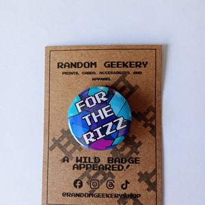 Meme Inspired Pin Badge, Gift for Teens, Gaming Inspired, Skibidi, What ...