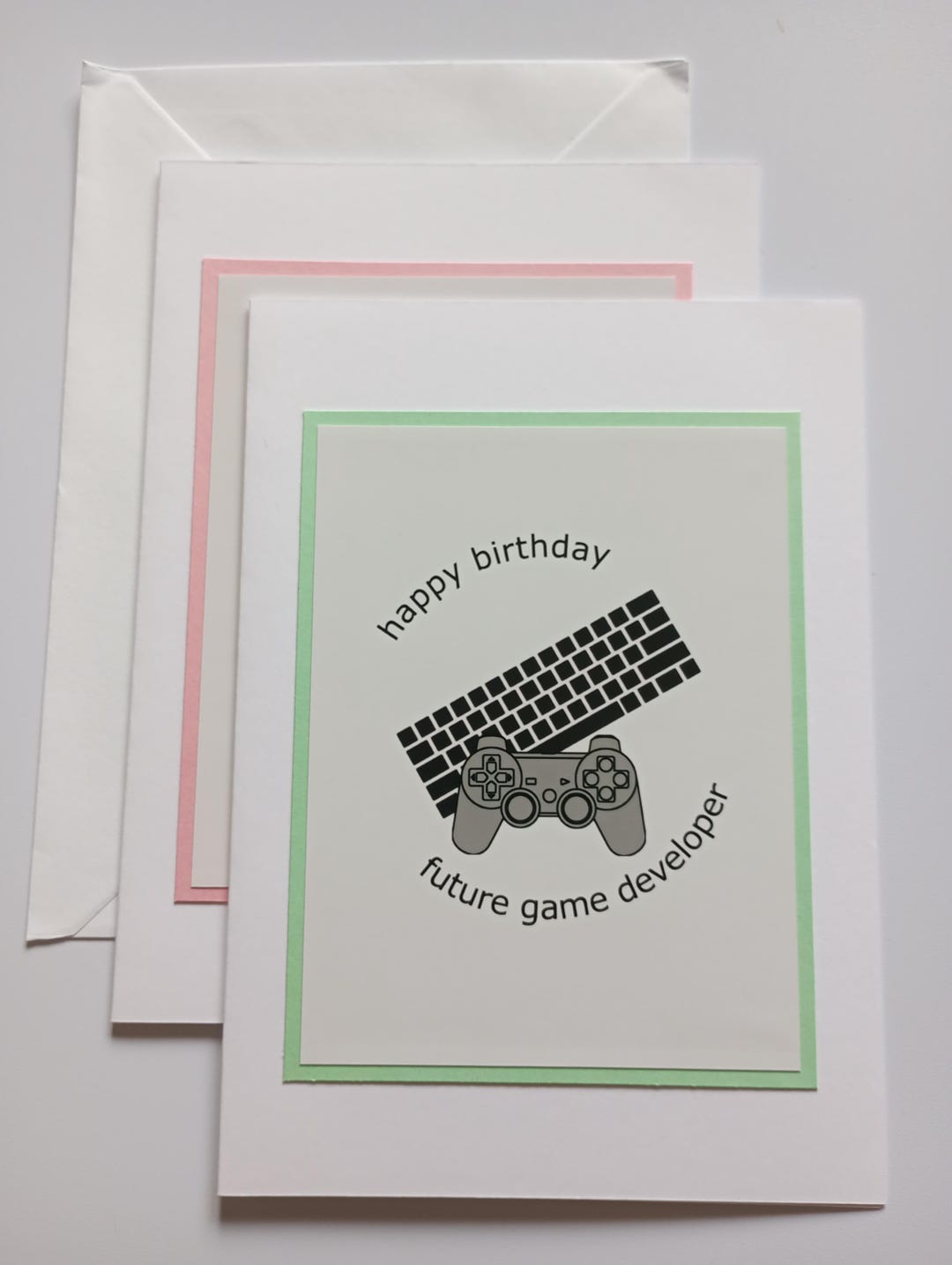 CLEARANCE Future Game Developer Card, Programmer Greetings, PC User ...