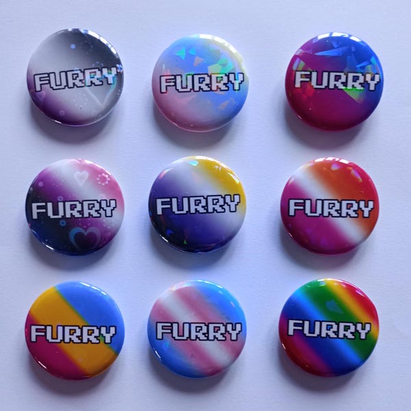 Furry Pins - Etsy