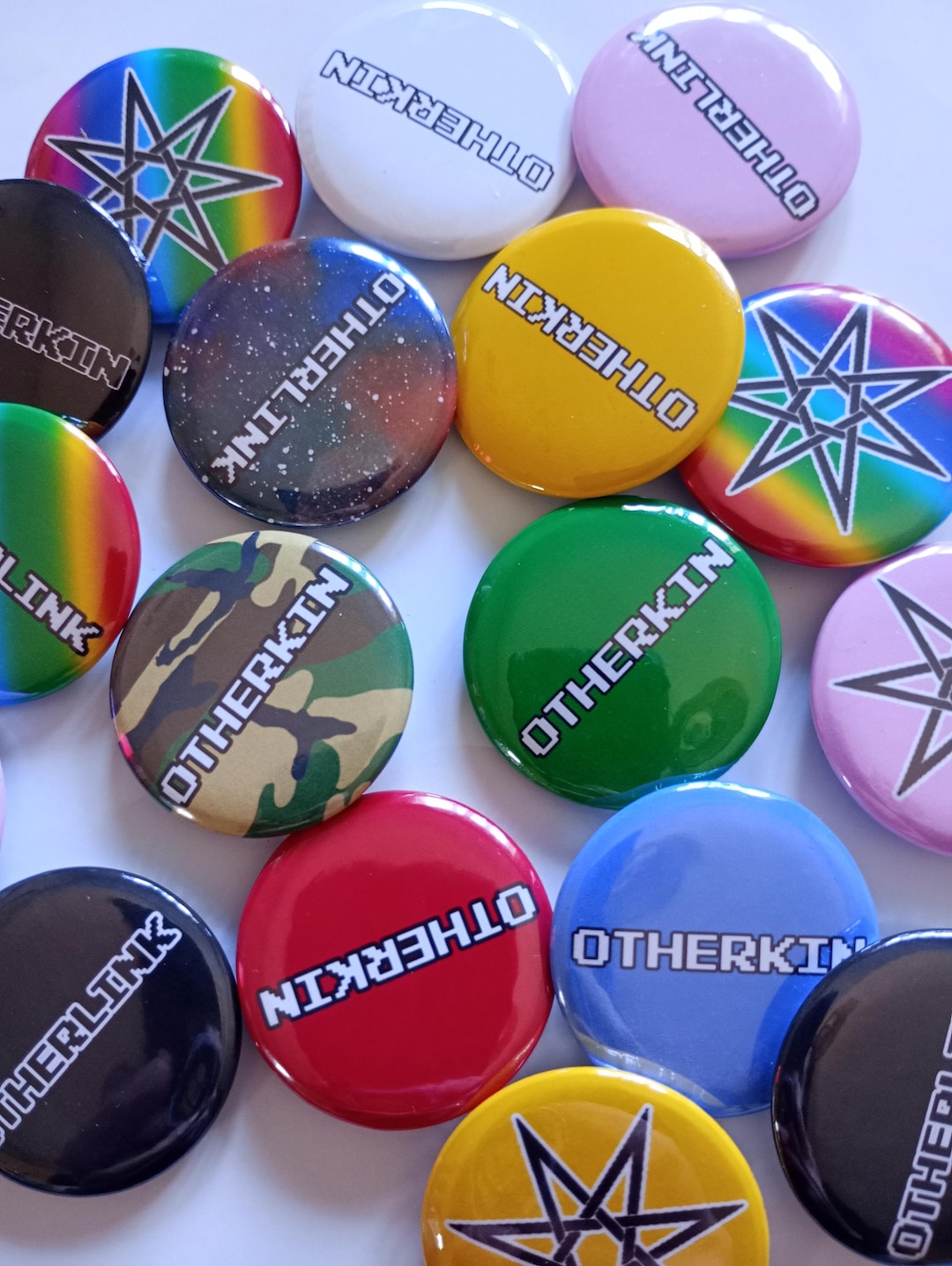 Otherkin Pin Badge, Alterhuman Badge, Furry Accessory, Therianthrope Fandom, Therian Identity ...