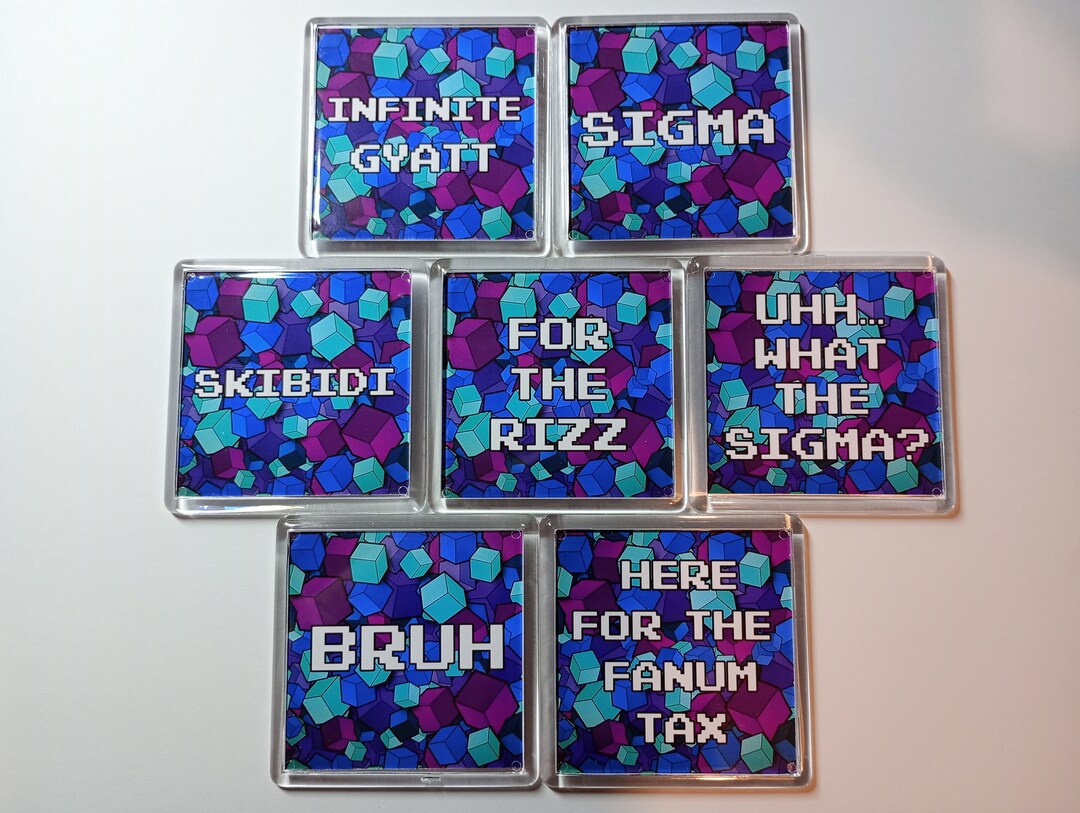 Meme Inspired Magnet, Gift for Teens, Gaming Inspired, Skibidi, What ...