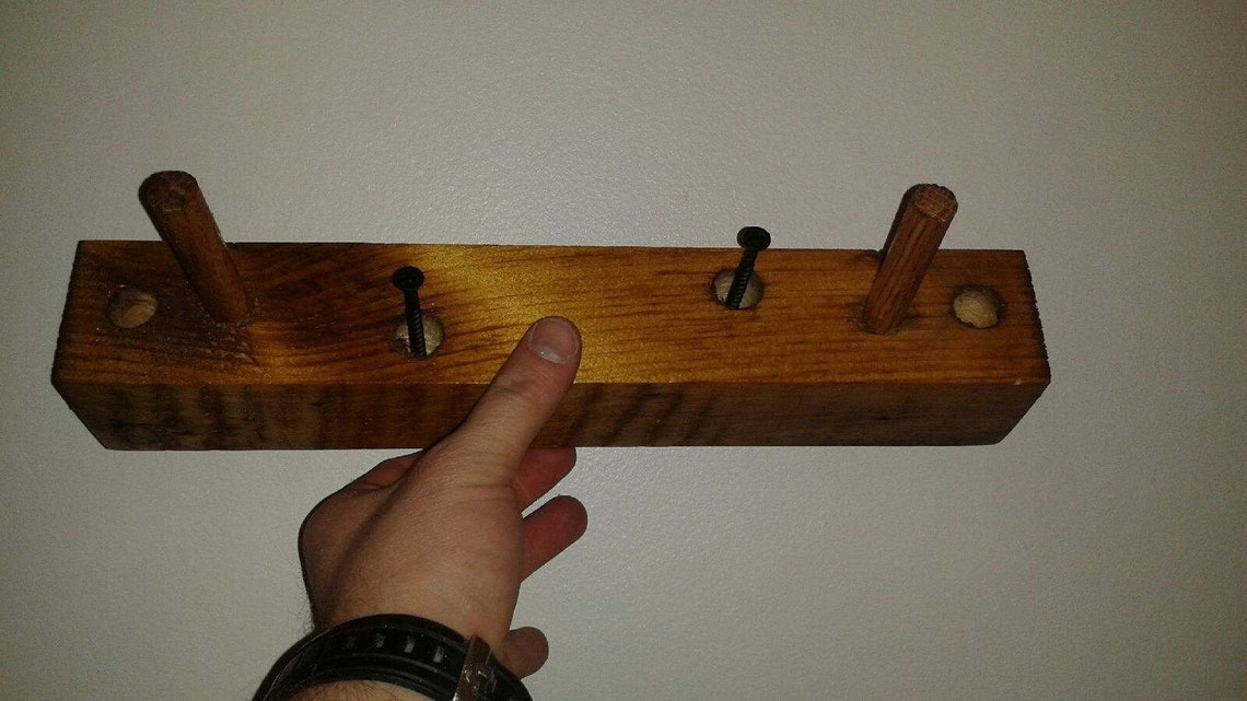 Rustic Square Edge Solid Wood Floating Shelf many Colors and - Etsy