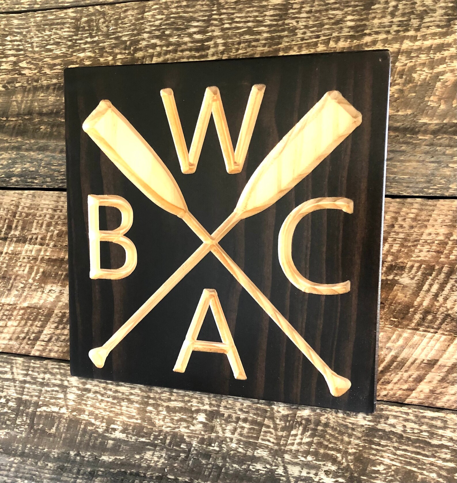 Carved Wooden Sign BWCA Sign Cottage Sign Boundary - Etsy