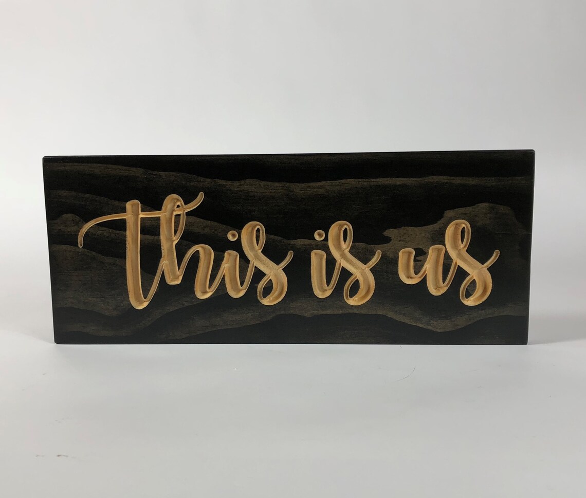 Wooden Signs With Sayings - This is Us - Family Plaque With Saying ...
