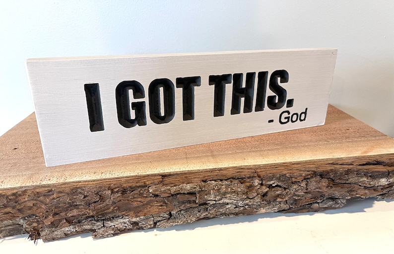 Wooden Sign With Saying I Got This Wooden Sign Unique - Etsy