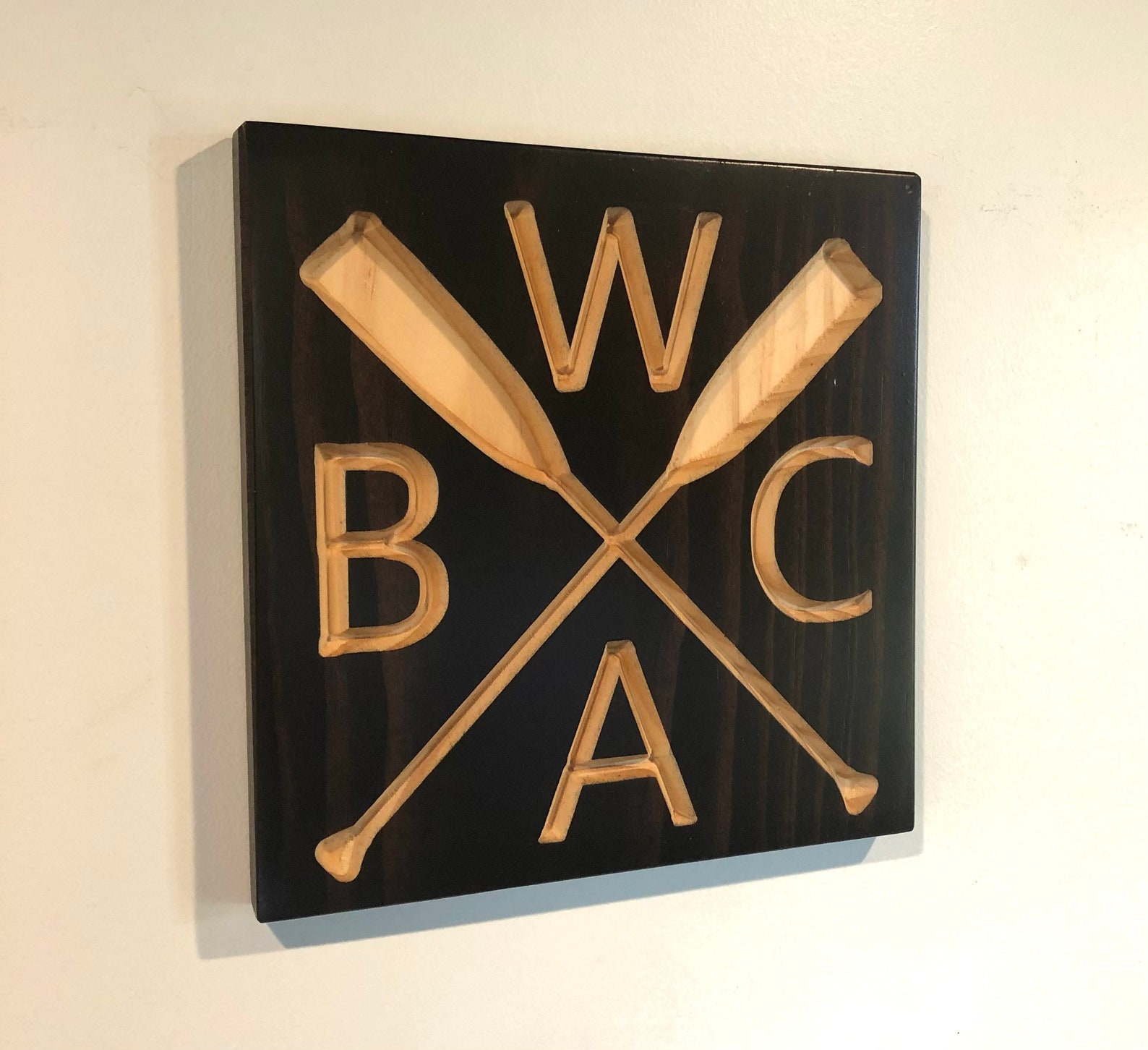 Carved Wooden Sign BWCA Sign Cottage Sign Boundary - Etsy