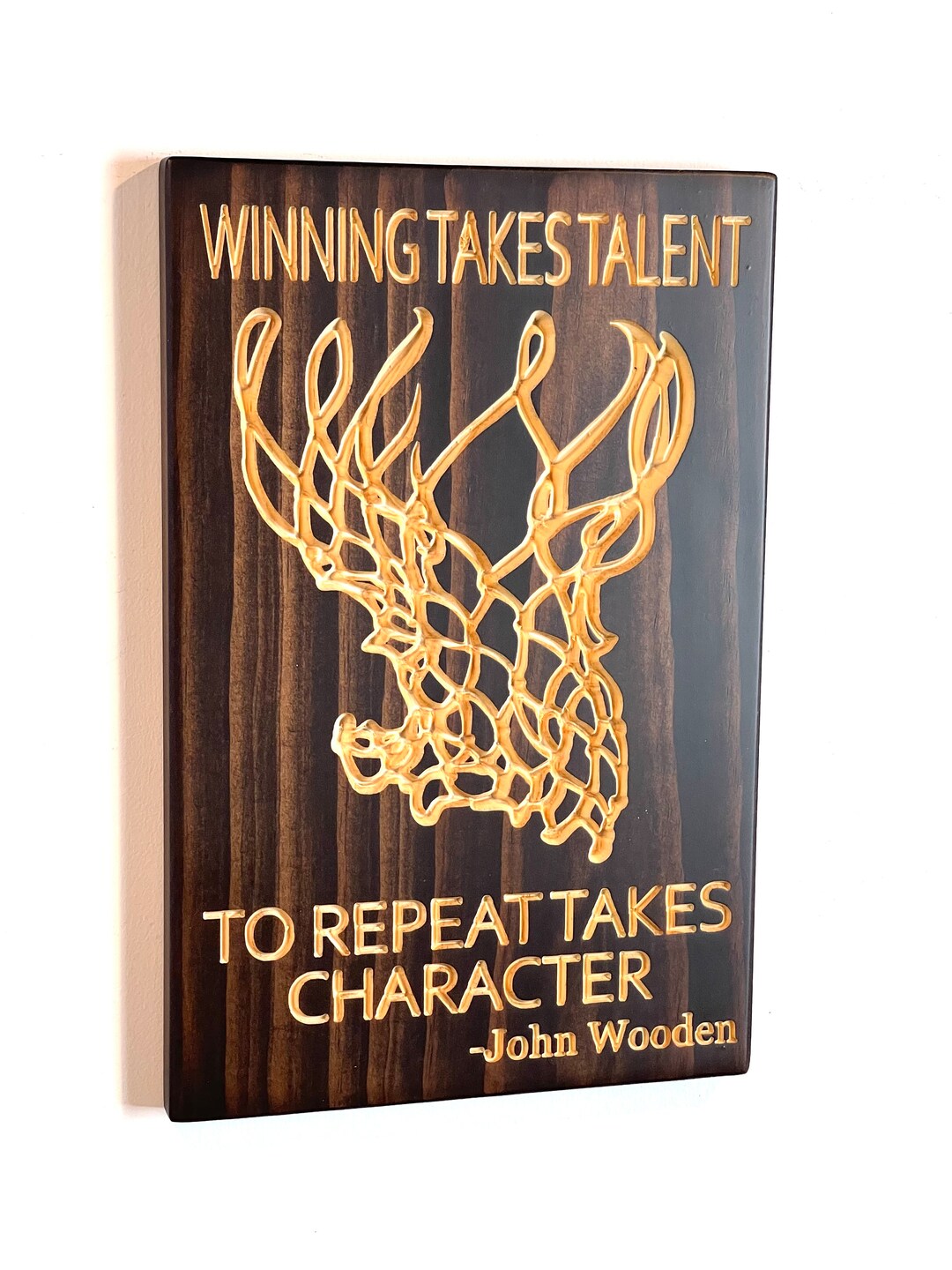 Carved Wood Sign - Coach Gift - Wood Sign With Saying- Famous Sport ...