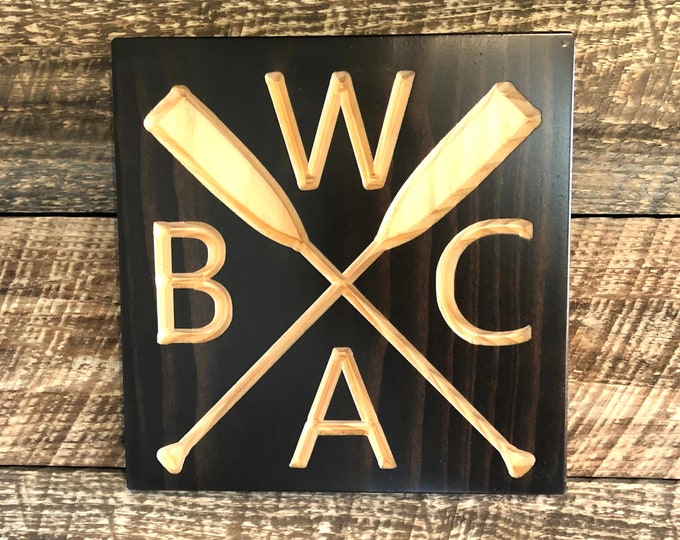 Carved Wooden Sign - BWCA Sign - Cottage Sign - Boundary Waters Sign ...