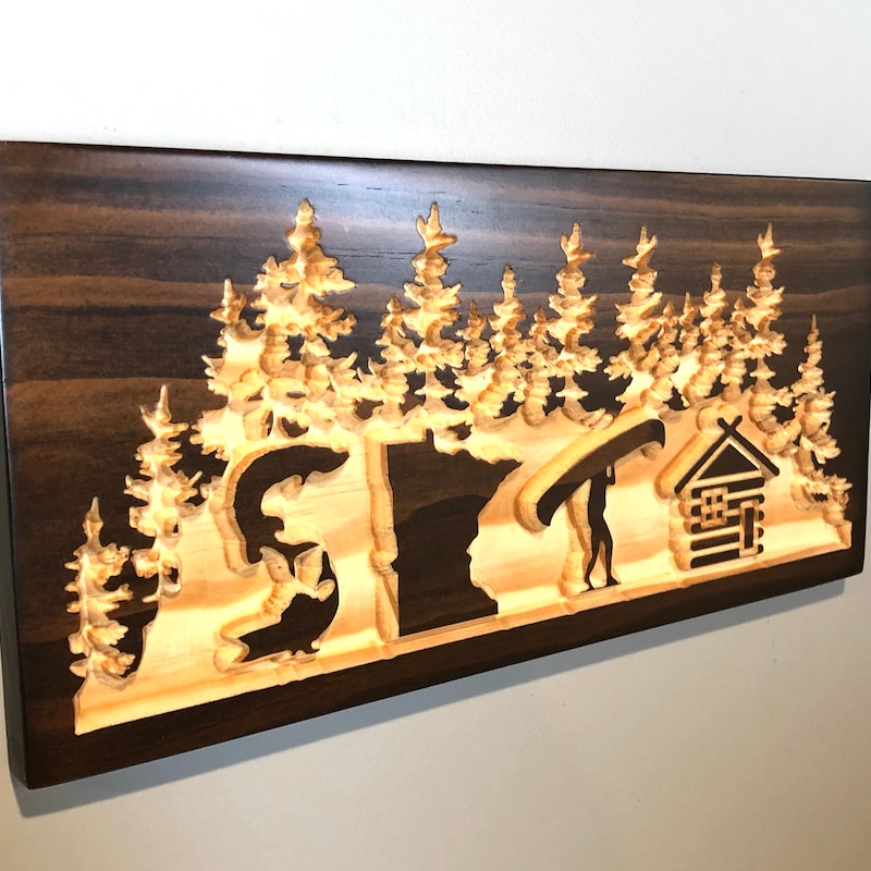 Backlit Wood Sign - Etsy