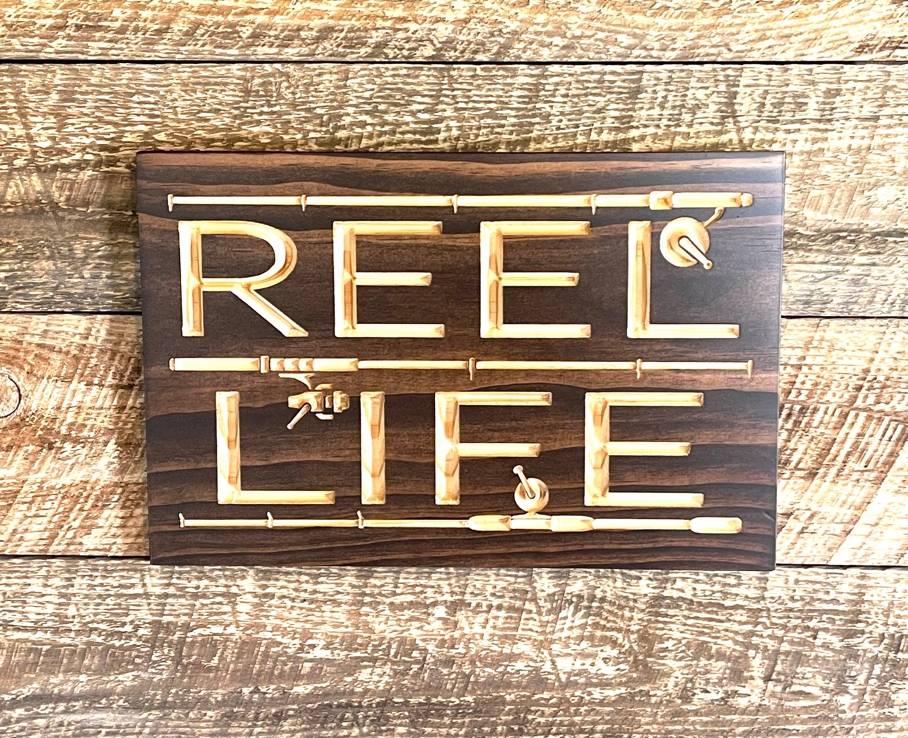 Wooden Fish Signs - Fish-themed Plaques - Cabin Fish Art - Lake House ...