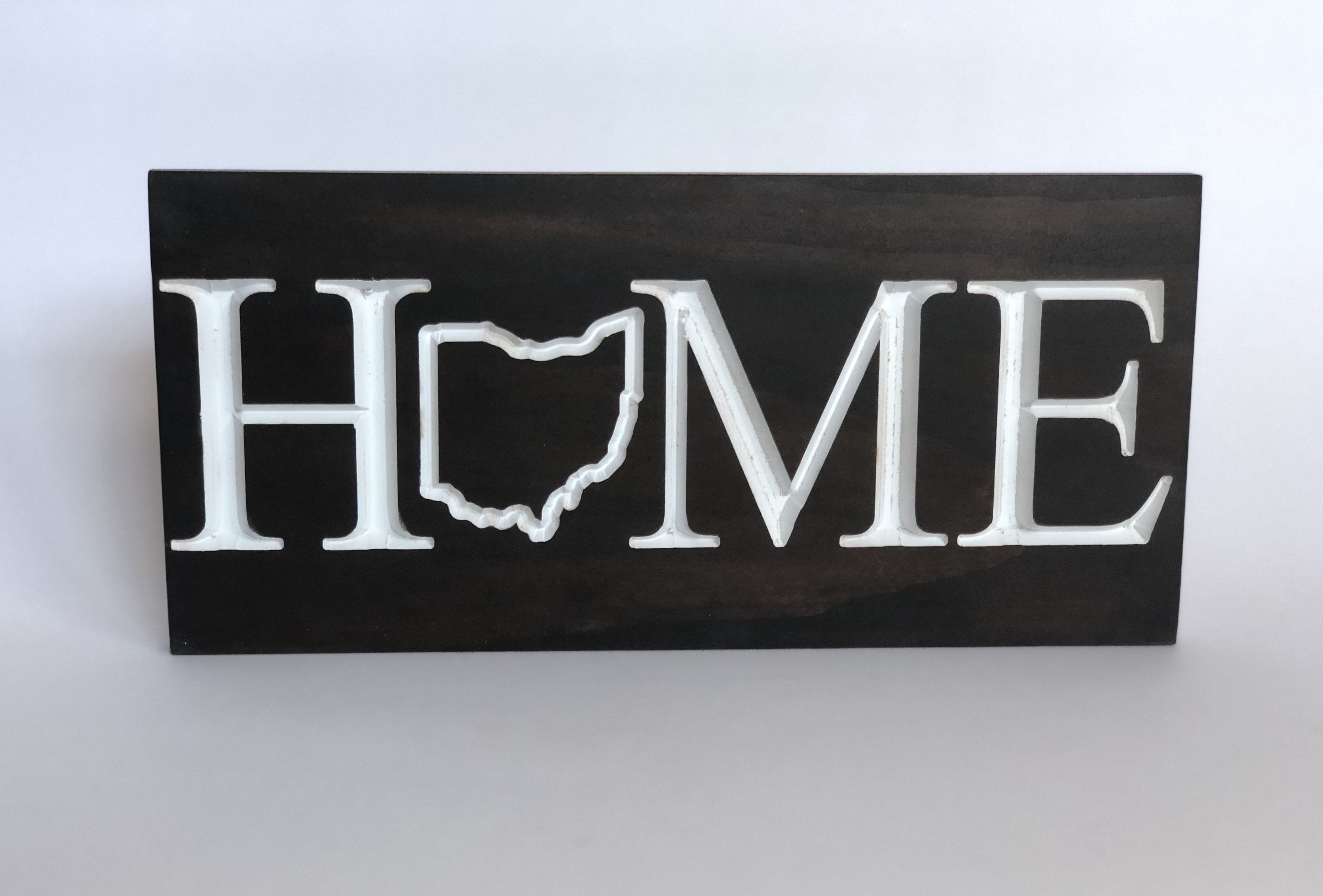 Ohio Home-oh Carved Wooden Signs OH State Sign Wood Decor - Etsy UK