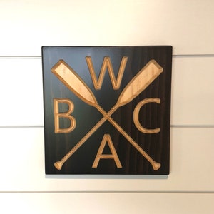 Carved Wooden Sign - BWCA Sign - Cottage Sign - Boundary Waters Sign ...