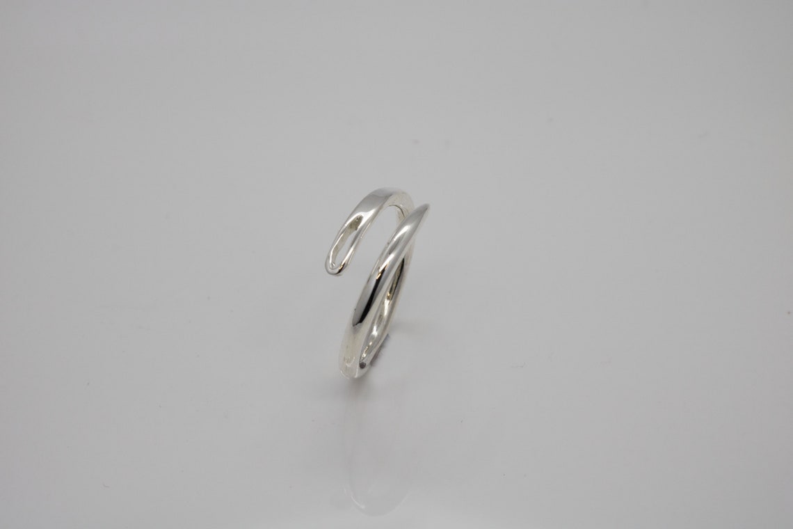 Silver Sewing Needle Ring - Etsy