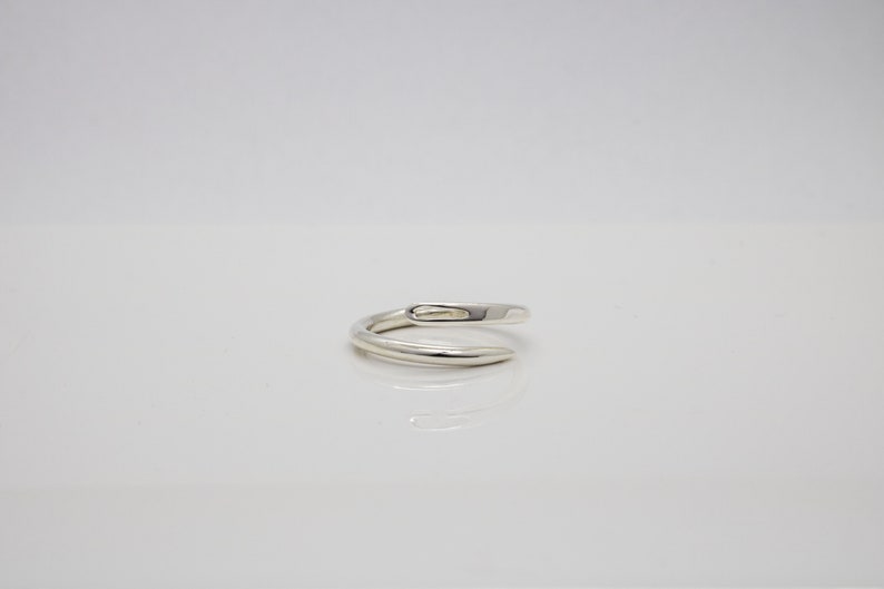 Silver Sewing Needle Ring - Etsy