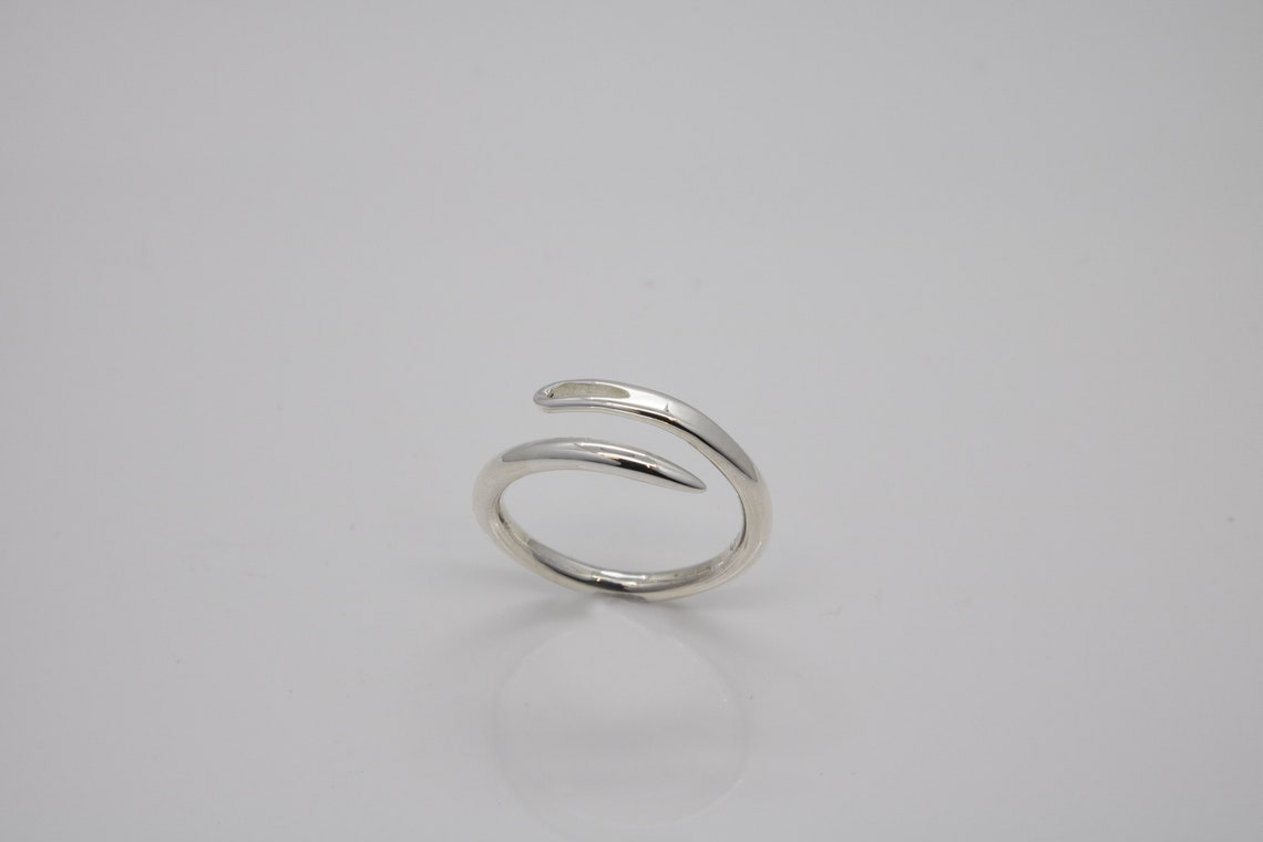 Silver Sewing Needle Ring - Etsy
