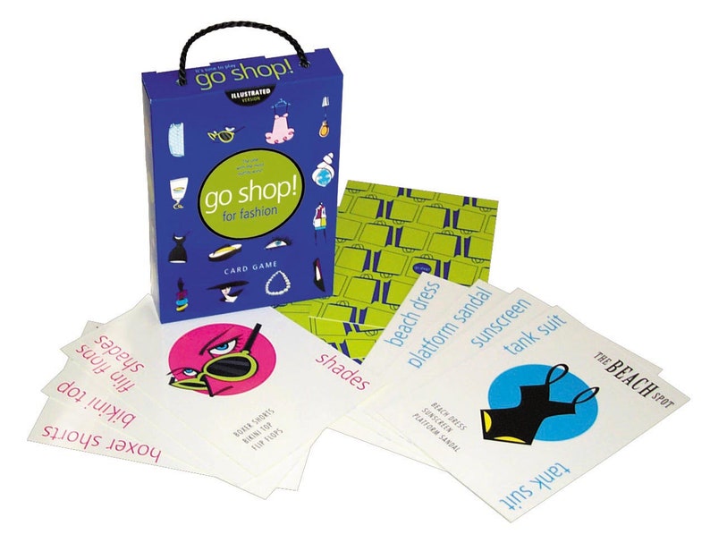 Go Shop for Fashion Card Game - Etsy
