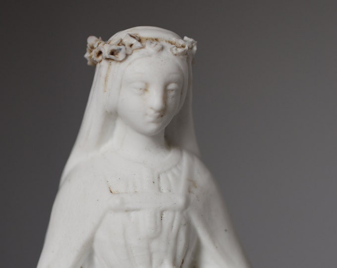 French Antique Religious Statue of Virgin Mary - to Restore - Etsy