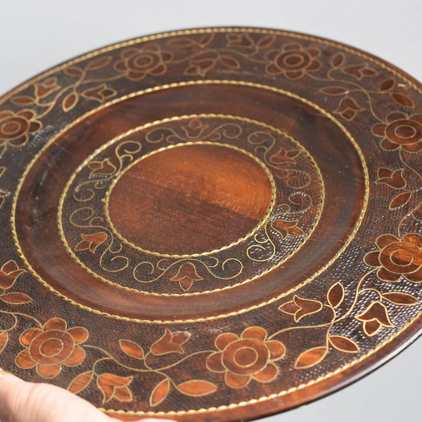 Inlaid Wood Tray - Etsy