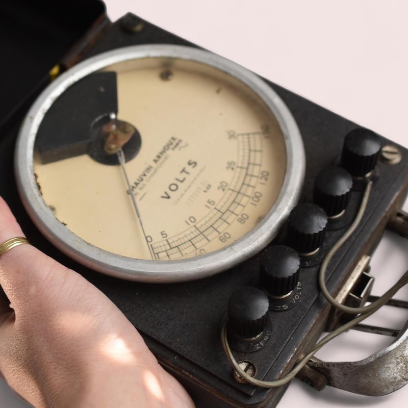 Antique Electrical Meters - Etsy