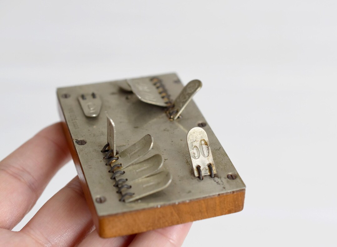 Vintage Card Game Points Counter,breveté SGDG - Etsy
