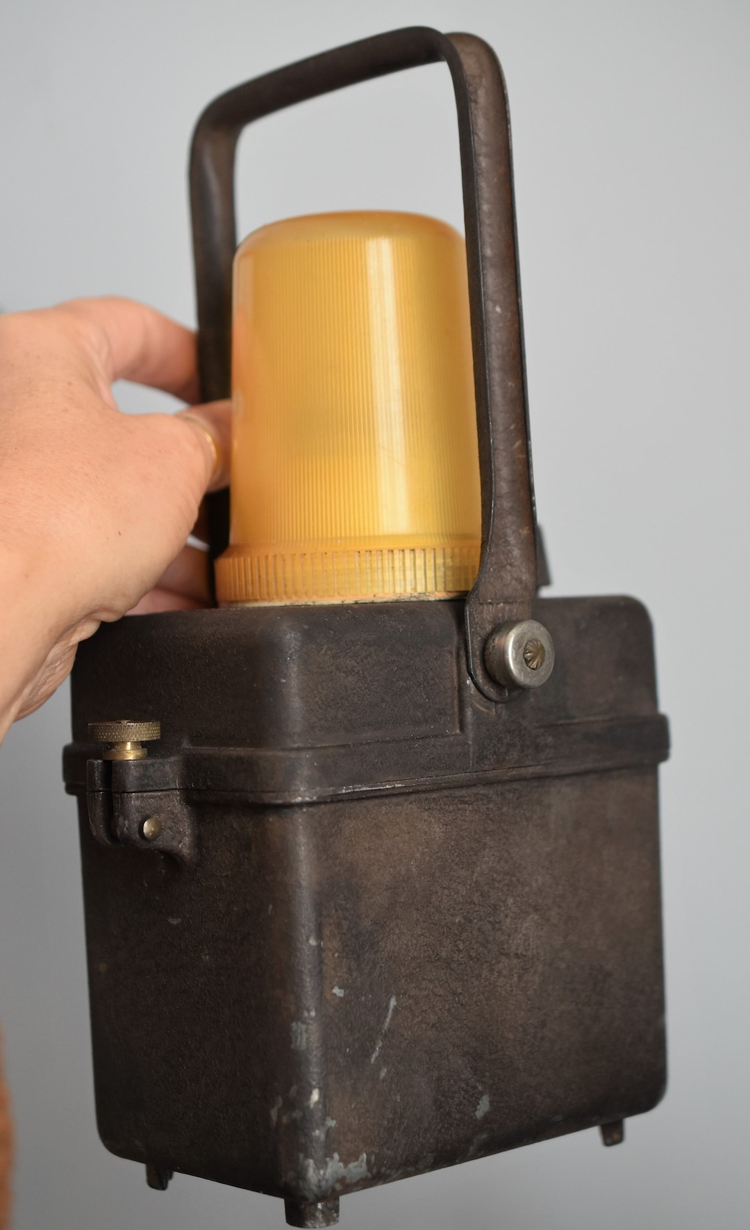 Vintage French Wonder Railroad Lamp, Lantern Railway ,type Tifon - Etsy