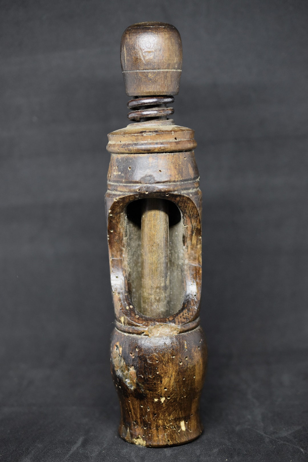 Antique French Wooden Wine Bottle Corker, Vintage Corking Tool, Cork ...