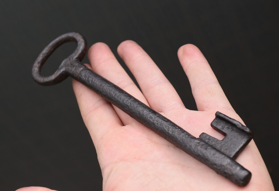 Large Antique French Key (castle,church,large Gate) ,made 18th Century ...