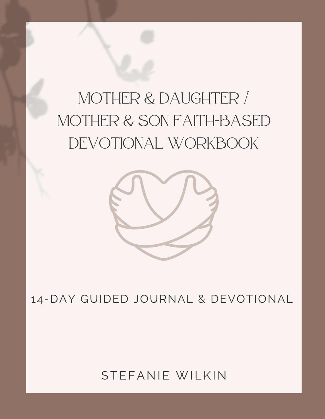 Mother & Son/daughter Devotional Workbook - Etsy
