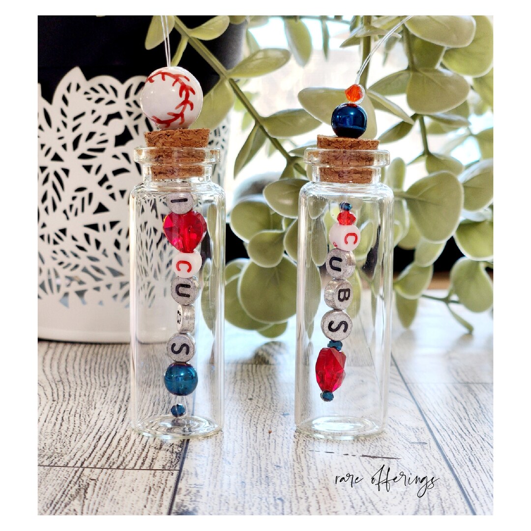 Little Treasure, Message in a Bottle, Chicago Cubs - Etsy