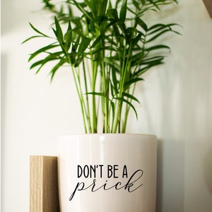 Plant Pot Stickers Labels Plants Decal Vinyl Sticker - Etsy