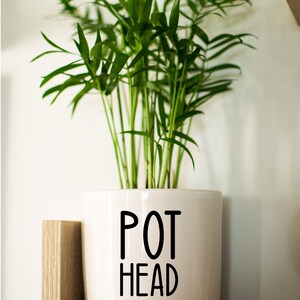 Plant Pot Stickers Labels Plants Decal Vinyl Sticker - Etsy