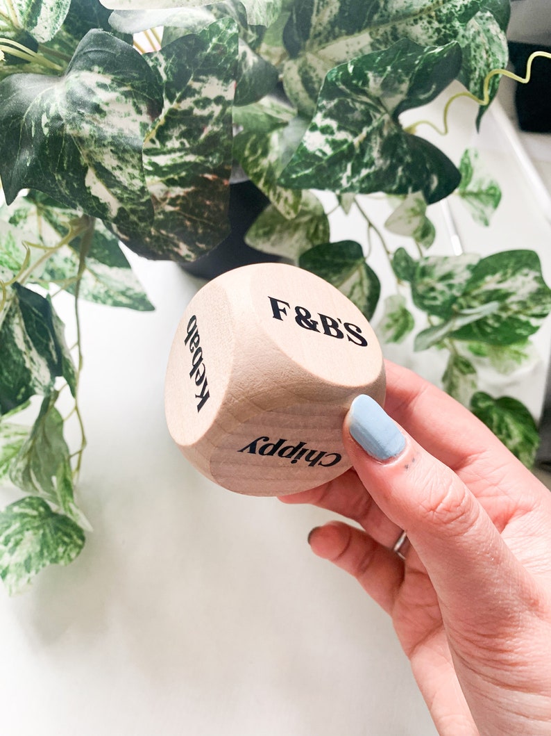 Takeaway Dice Movie Night Dice Custom Personalise Food - Etsy UK