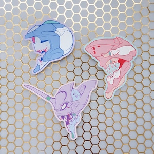 Pastel Eva Unit Head Sticker - Etsy