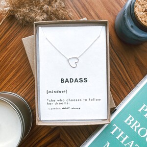 Badass Bestie Gift Badass Tribe Jewelry Bestfriend Necklace - Etsy