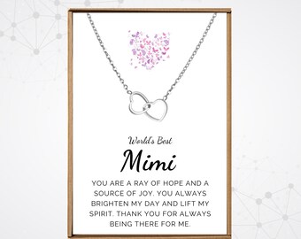 Dainty Mimi Necklace, Sterling Silver, Gold, Mimi Necklace, Gift for ...