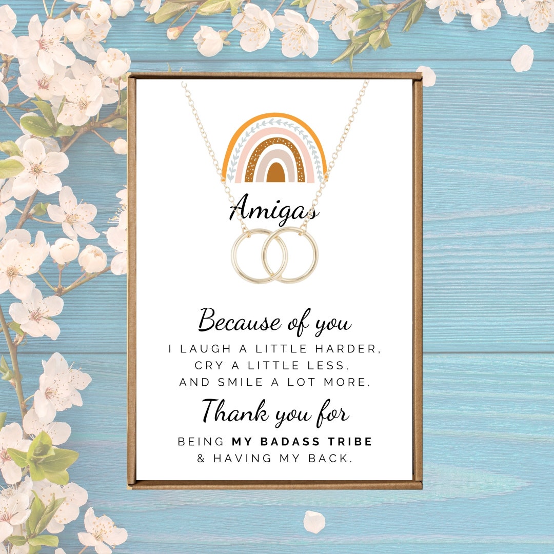 Friendship Gifts, Amigas Group Necklaces,sorority Tribe Matching ...