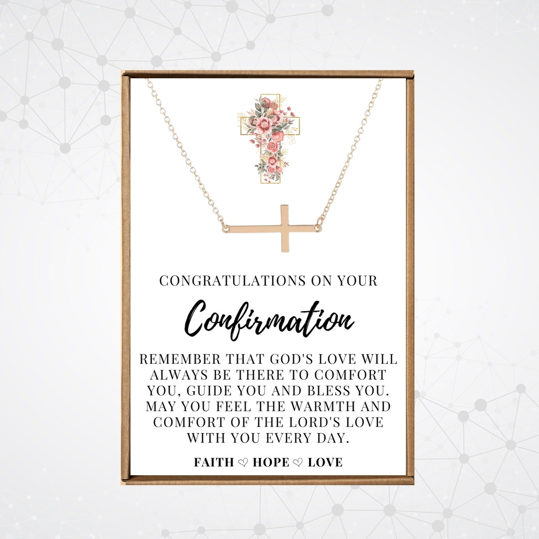 Confirmation Gifts for Girls Jewelry, Christian Necklaces for Women ...