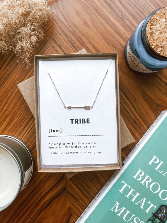 Tribe necklace friendship Bestfriend necklace Tribe gift | Etsy