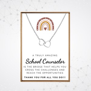 School Counselor Necklace, Social Worker Gift, Appreciation Day Week ...